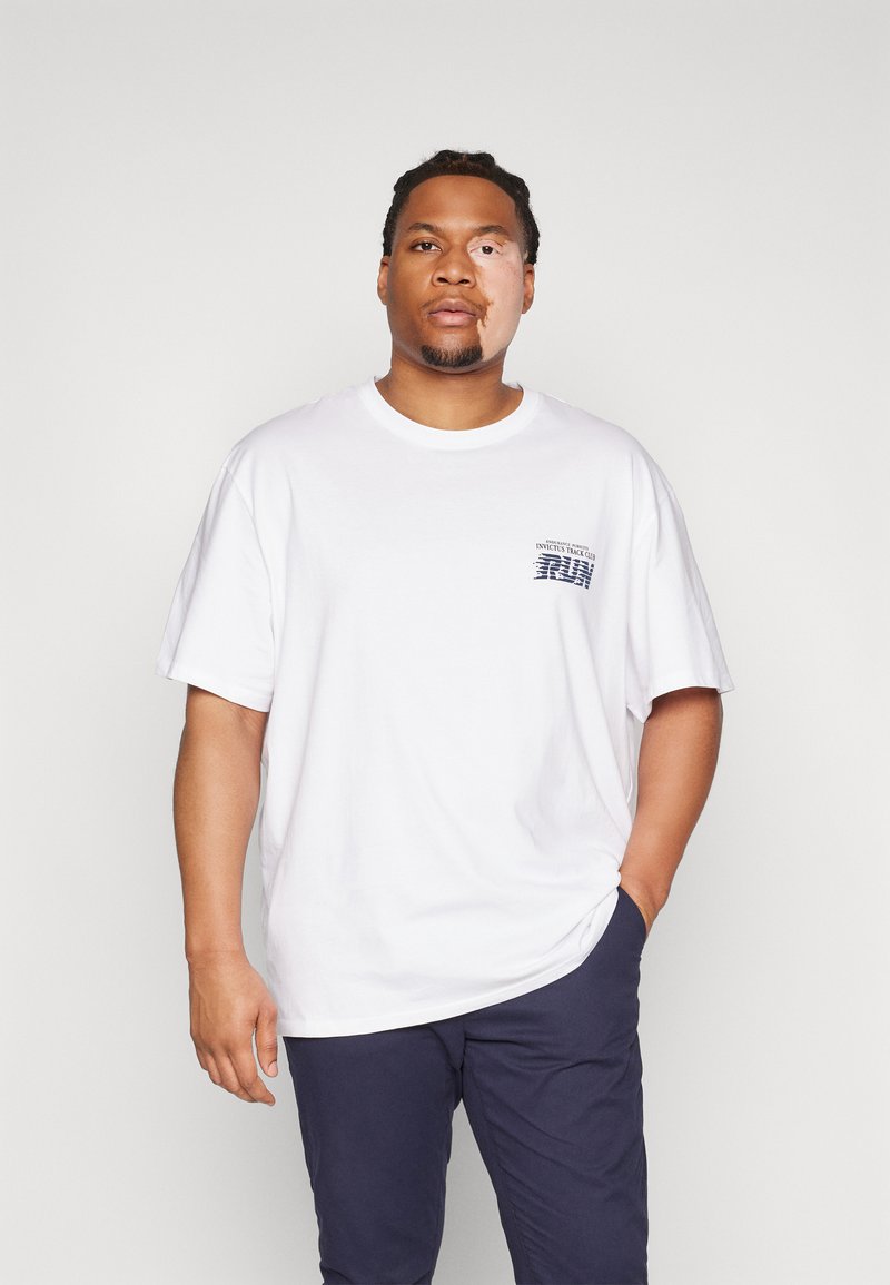 Pier One Print T-shirt - white - Zalando.co.uk