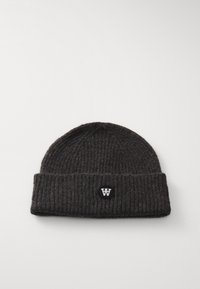 DOUBLE A BY W.W. BEANIE UNISEX - Mütze - shadow side/dunkelgrau - Zalando
