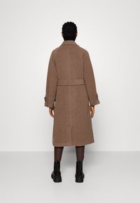 Object Petite OBJKEILY - Abrigo clásico - melange/gris claro jaspeado ...