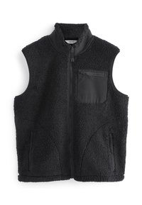 Next ZIP THROUGH BORG - Weste - black/schwarz - Zalando.at