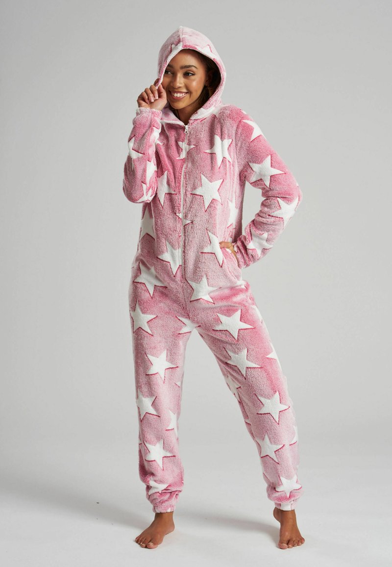 Loungeable ONESIES STAR LUXURY ALL-IN-ONE - Pyjamas - pink/ljusrosa ...