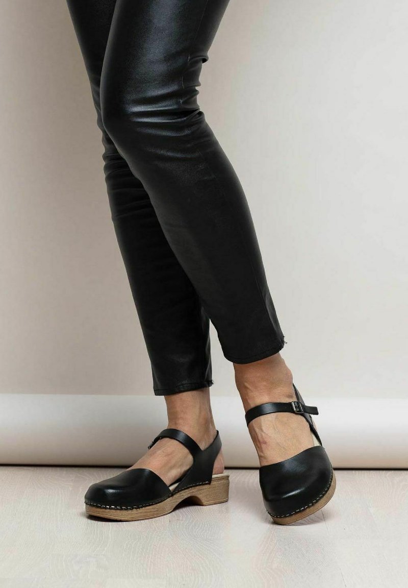 Calou Stockholm DIANA SOFT - Clogs - black/svart - Zalando.se