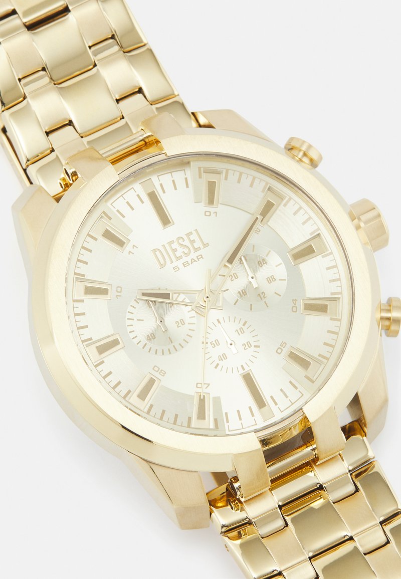Diesel SPLIT - Watch - gold-coloured - Zalando.co.uk