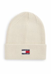 Tommy Jeans HERITAGE LOGO - Muts - newsprint/beige - Zalando.nl