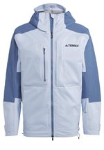 adidas Performance M XPLORIC RR J - Waterproof jacket - blue dawn/blue ...