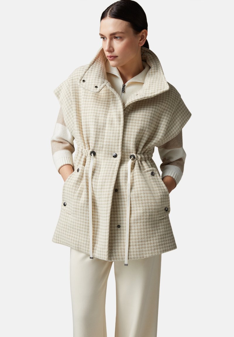 Bogner ELAIA - Waistcoat - off white beige/white - Zalando