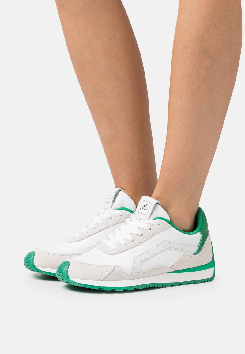Marc O'Polo MOD LORY 2D - Trainers - vivid green/white - Zalando