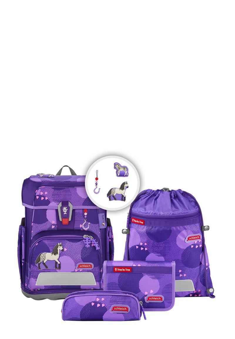 Step by Step SET - Schooltas - horse club, andalusier/paars - Zalando.nl