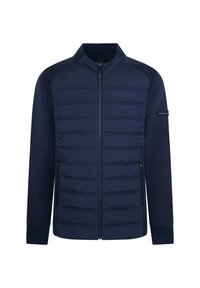 Hackett London HS HYBRID QUILT FZ - Light jacket - navy/dark blue - Zalando
