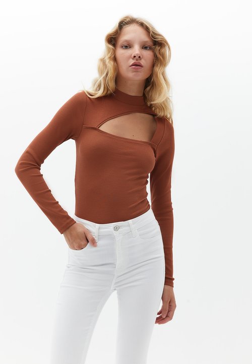 THE FATED ZIMMY - T-shirt basic - burnt orange/oranje - Zalando.be
