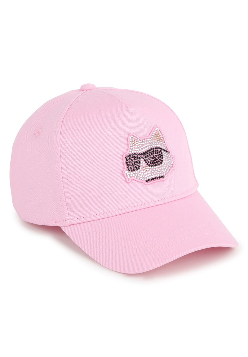 KARL LAGERFELD KIDS Cap - deep pink/light pink - Zalando.co.uk