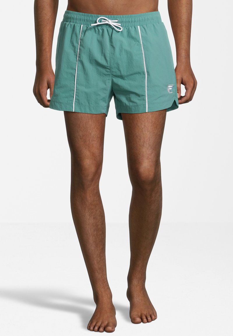 Fila SORRENT - Short de bain - beryl green/vert chiné - ZALANDO.FR