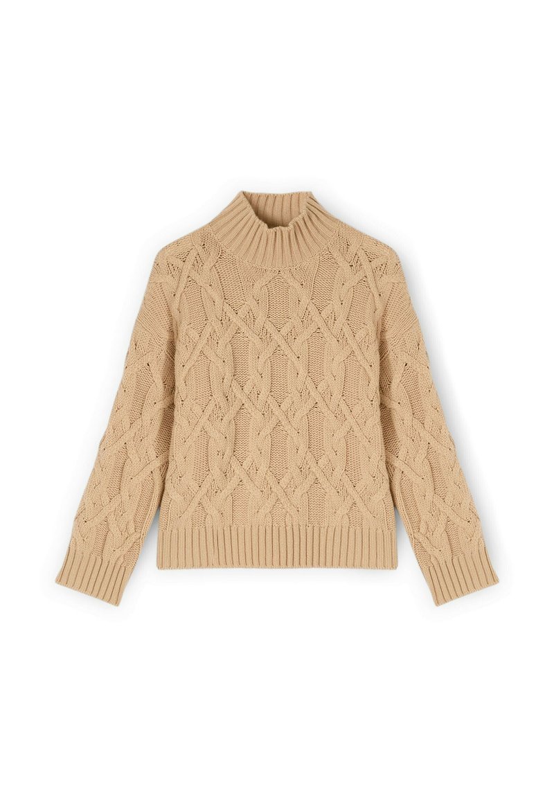 Motivi DOLC A IN MISTO - Strickpullover - beige - Zalando