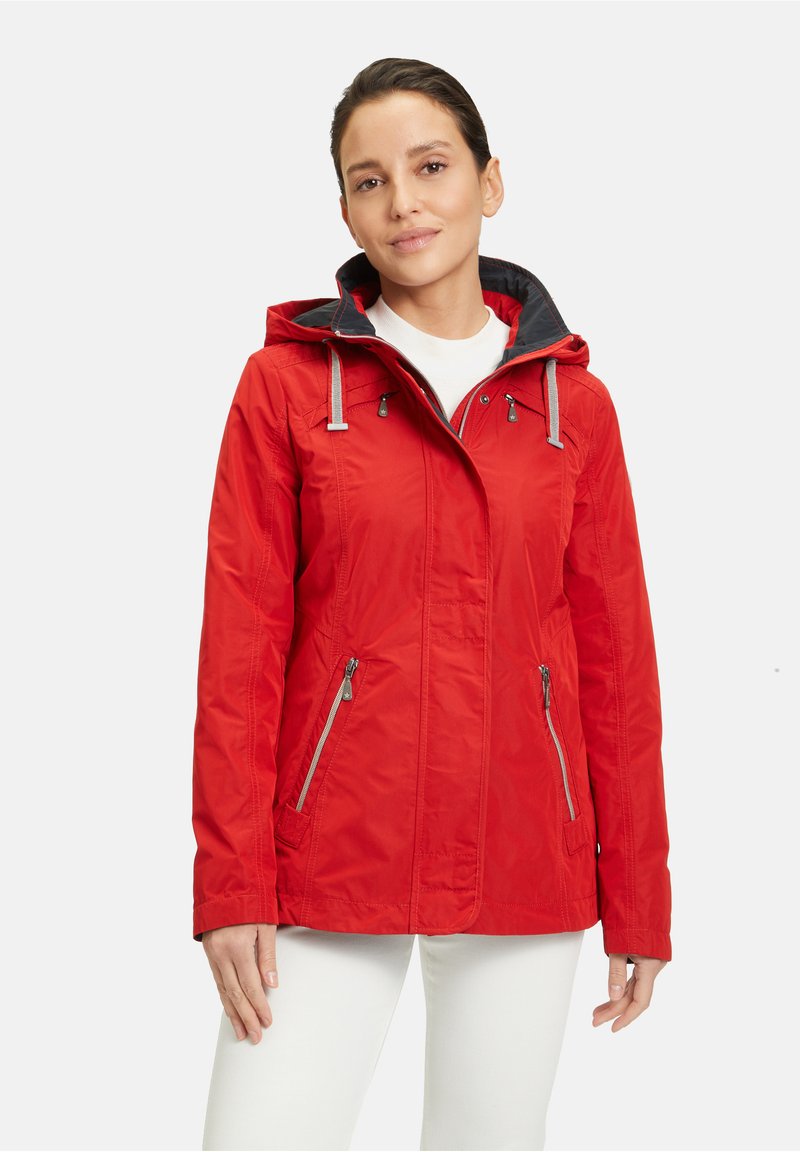 Gil Bret MIT ABNEHMBARER KAPUZE - Outdoorjacke - rot - Zalando.de