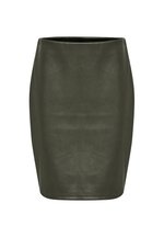 PEPPERCORN PCLINETTE - Minifalda - beluga green/verde oscuro - Zalando.es