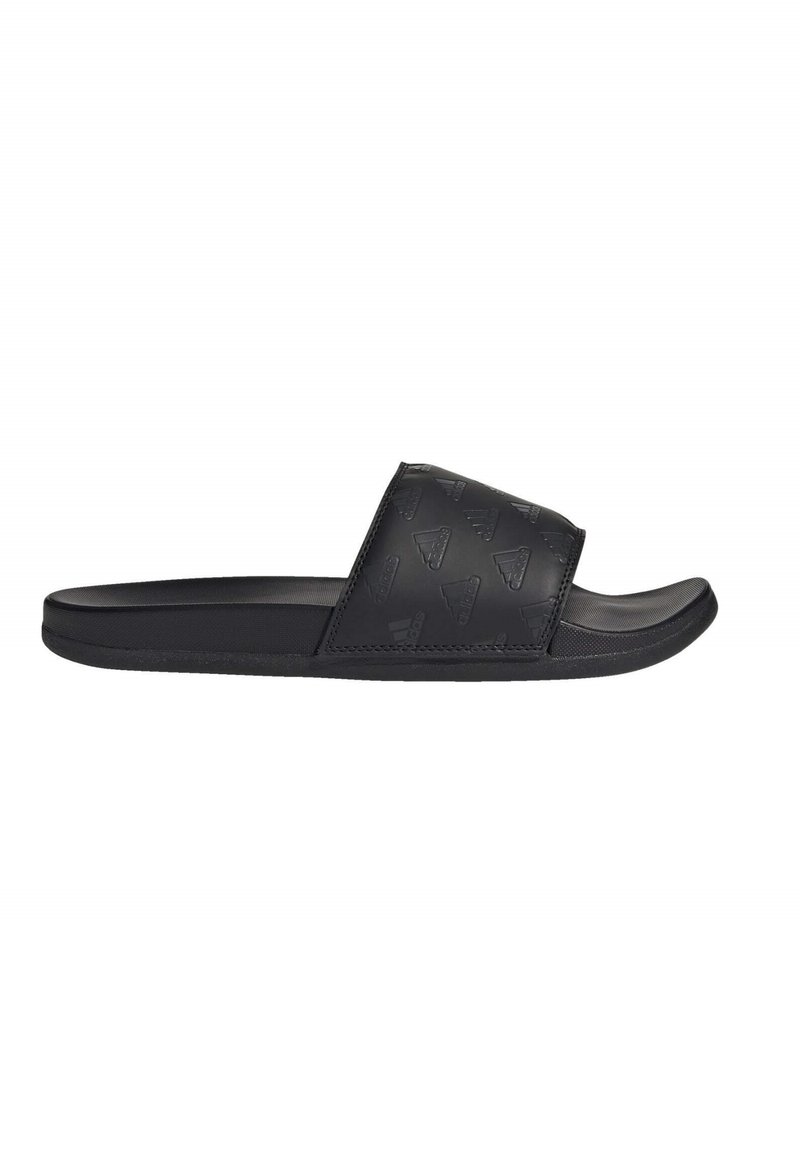 adidas Sportswear ADILETTE COMFORT - Pool slides - core black/carbon ...