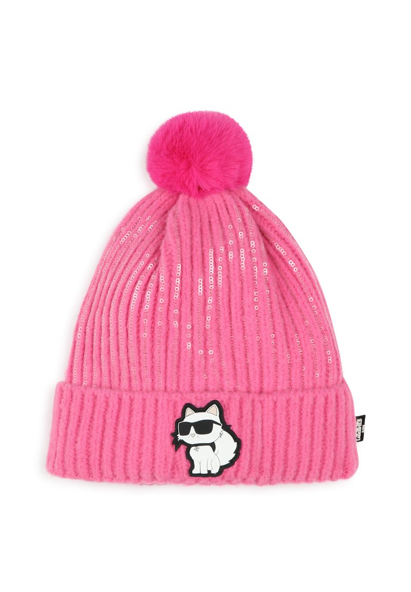 KARL LAGERFELD KIDS BONNET UNISEX - Căciulă - primerose/roz - Zalando.ro