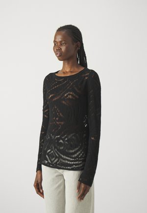EDITED FRANTJE - Strickpullover - schwarz - Zalando.at