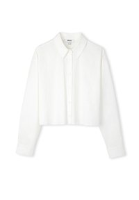 Ipekyol REGULAR FIT HOTFIX - Button-down blouse - white - Zalando