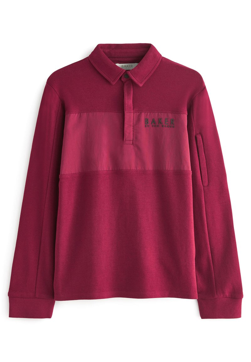 Baker by Ted Baker PANEL - Polo - burgundy red/rosso - Zalando.it