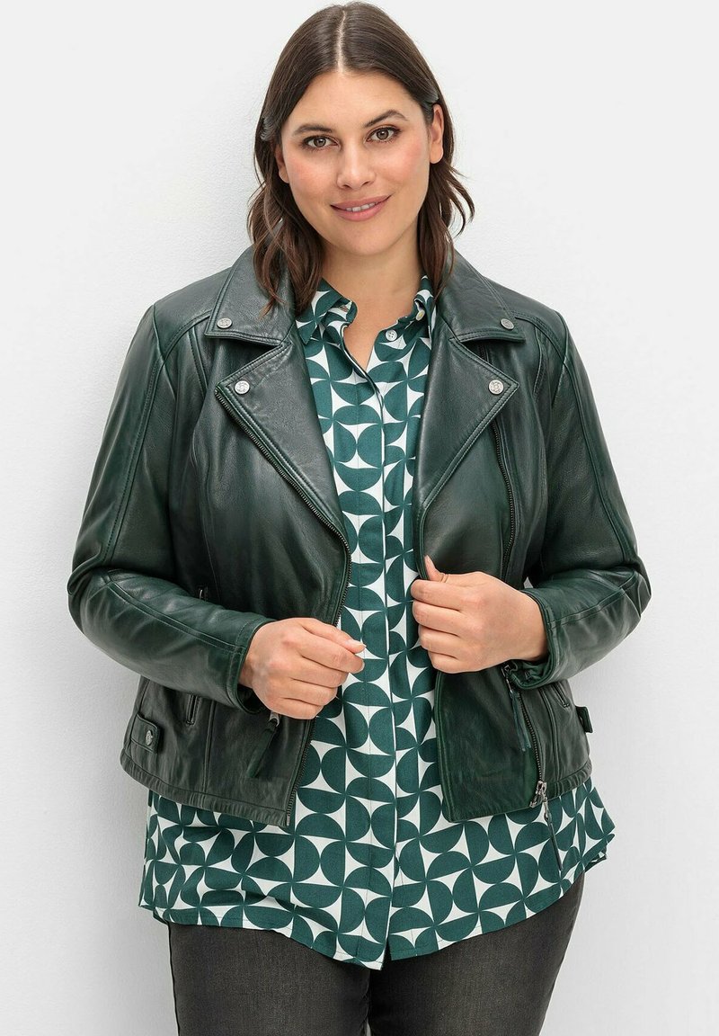 Sheego Blazer - tiefgrün/dark green - Zalando