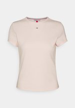 Tommy Jeans ESSENTIAL - Basic T-shirt - faint pink/light pink - Zalando ...