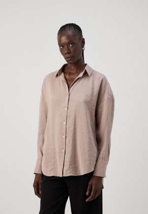 GAP EASY - Button-down blouse - sand khaki/brown - Zalando.co.uk