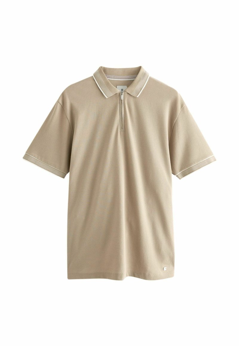 Next TEXTURED - Polo - neutral tipped/beige - ZALANDO.FR