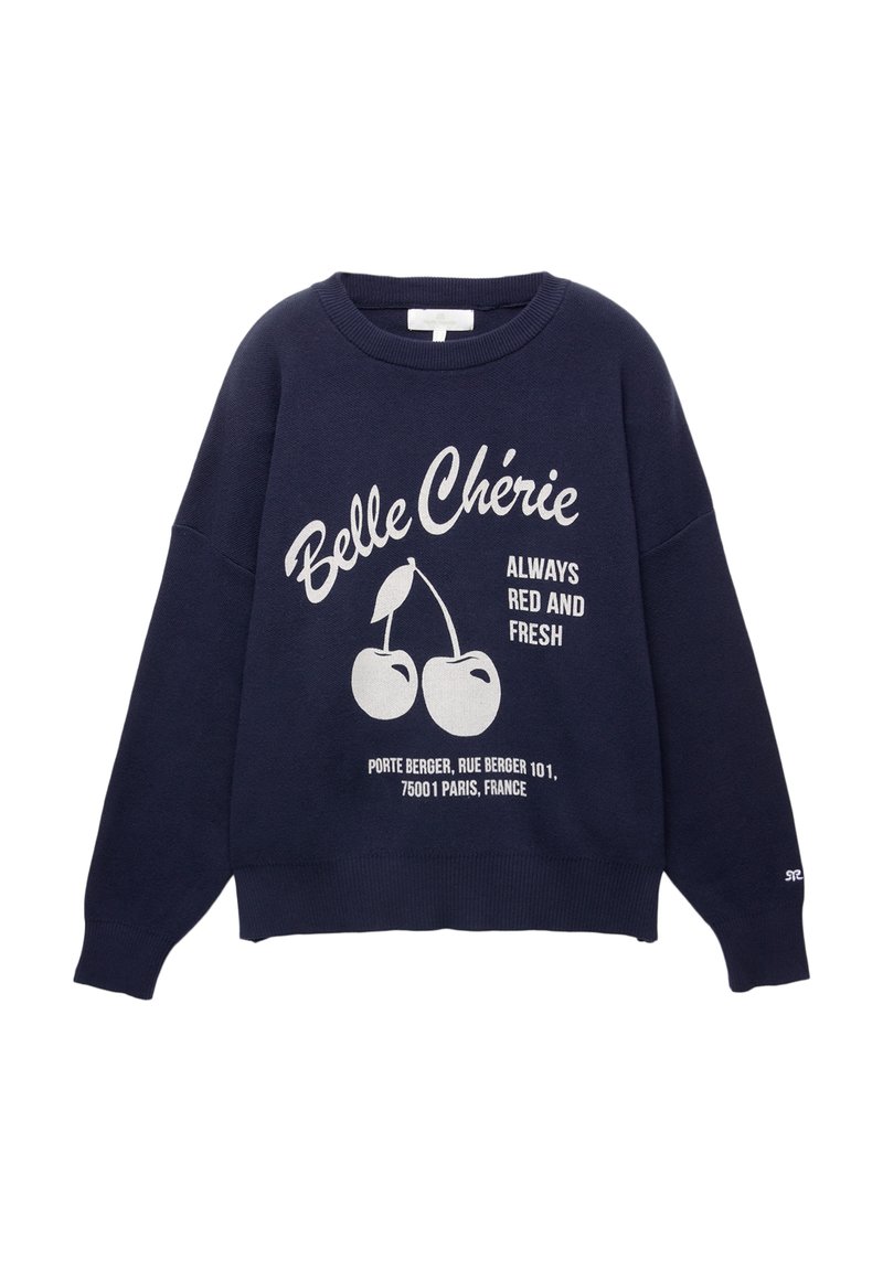 PULL&BEAR MA CHÉRIE - Trui - dark blue/donkerblauw - Zalando.nl