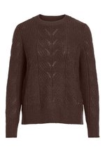 Object JNOVA STELLA L NOOS - Jersey de punto - java/marrón - Zalando.es