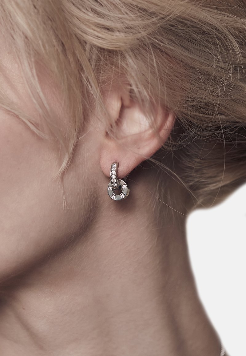 EDBLAD IDA ORBIT - Ohrringe - steel/silberfarben - Zalando.de