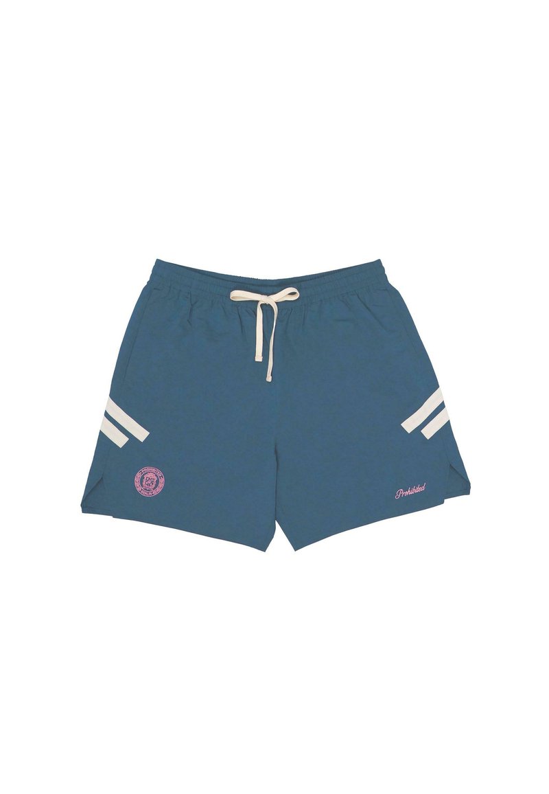 PROHIBITED PBFC - Shorts - blue cream/blau - Zalando