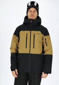 Swedemount FREERIDE SHELL JACKET - Ski jacket - sand black/sand - Zalando