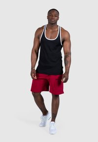Smilodox STRINGER PAT - Unterhemd/-shirt - schwarz - Zalando.de