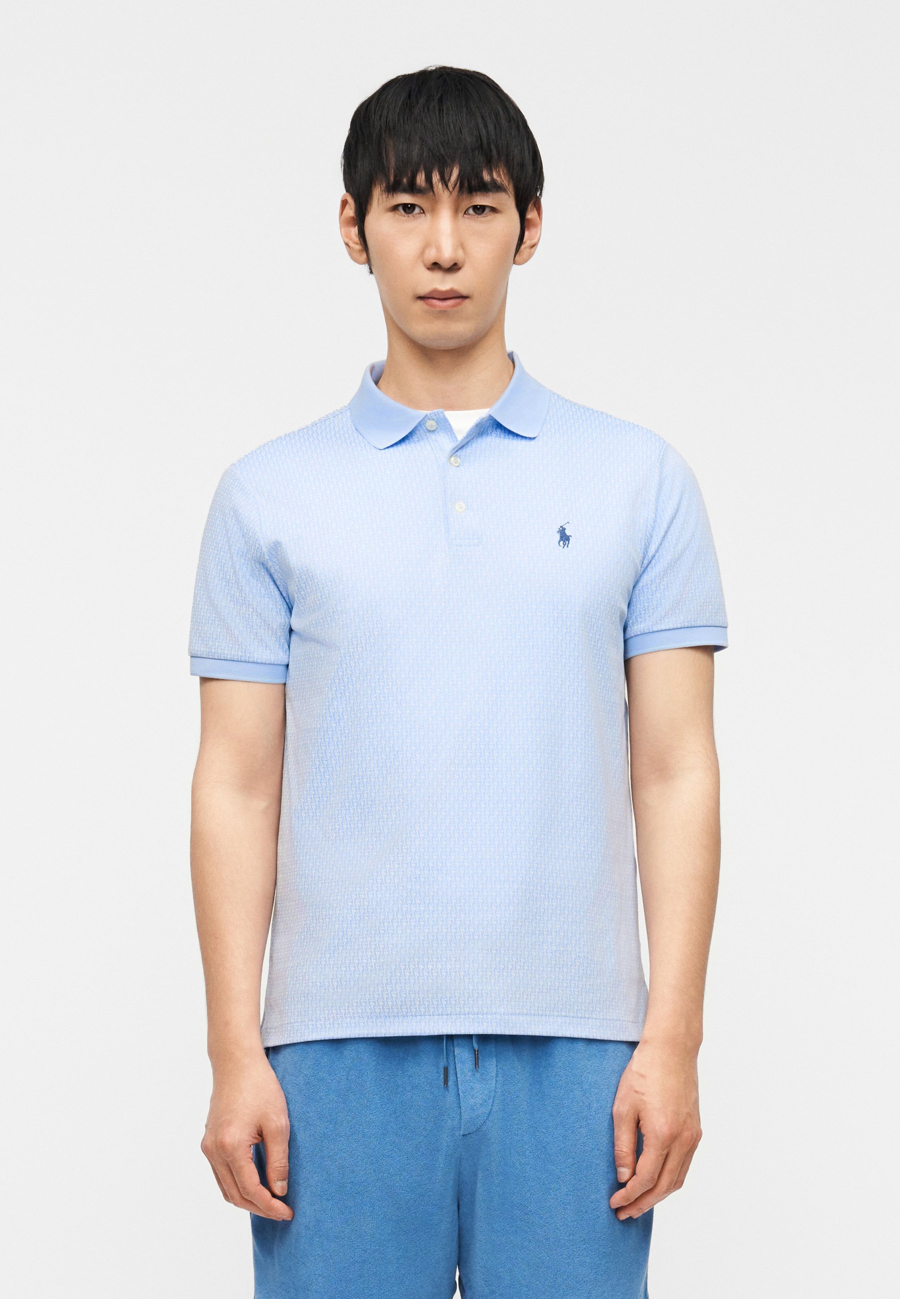 Polo Ralph Lauren Poloshirt - mini mallets/office blue/schwarz - Zalando.ch