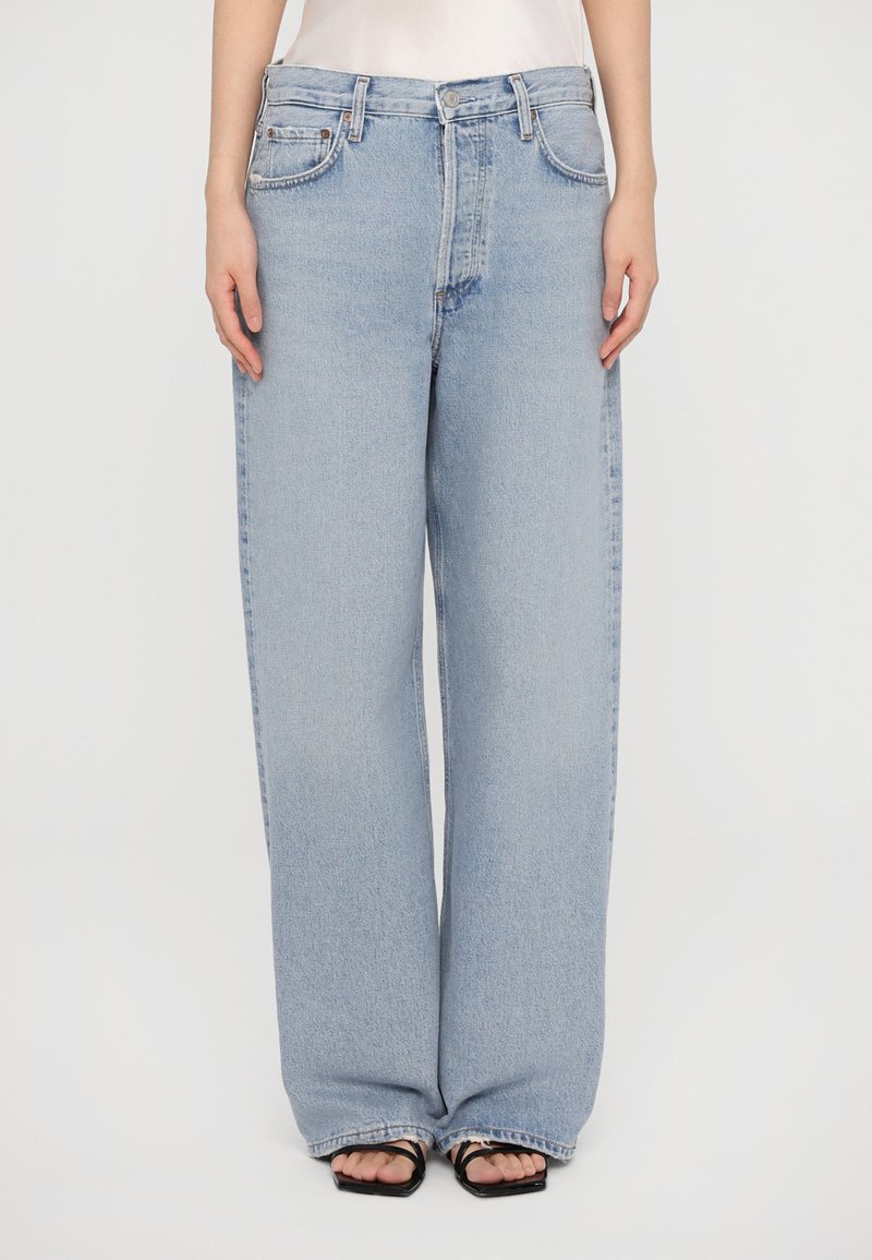 Agolde LOW SLUNG BAGGY - Relaxed fit jeans - force/blue denim - Zalando ...