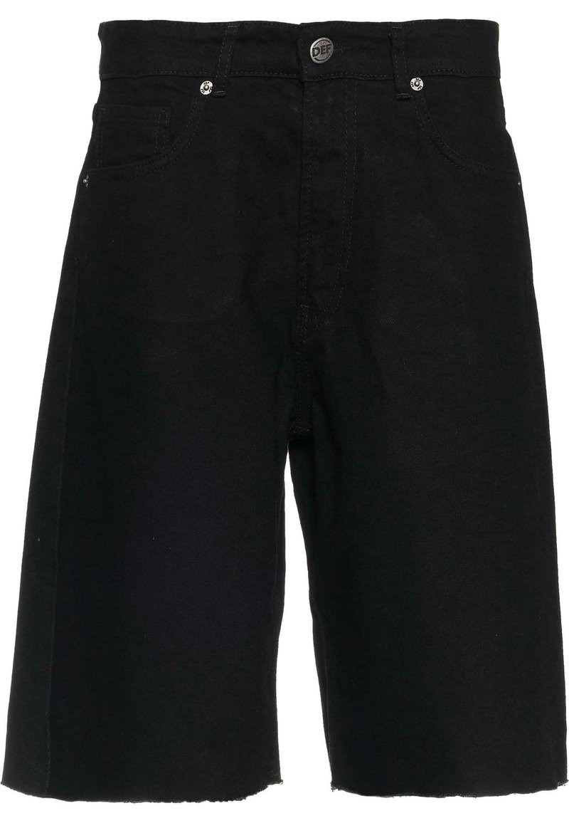DEF JORTS - Jeansshorts - black washed/svart - Zalando.no