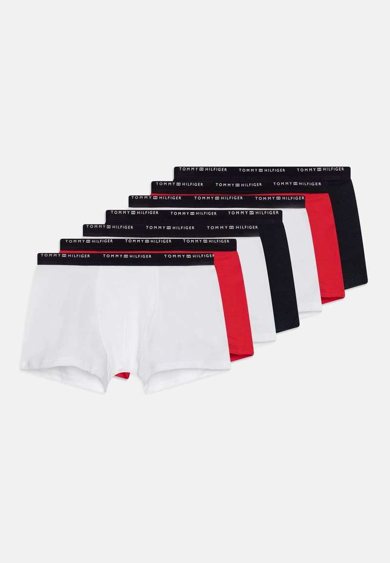 Tommy Hilfiger TRUNK 7 PACK - Pants - white/red/olive - Zalando.co.uk
