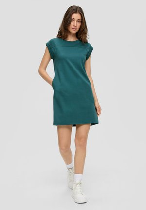 s.Oliver Robe en jersey - ozeanblau/bleu - ZALANDO.FR