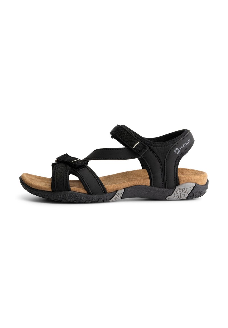 Travelin HELSEM - Outdoorsandalen - black/zwart - Zalando.nl