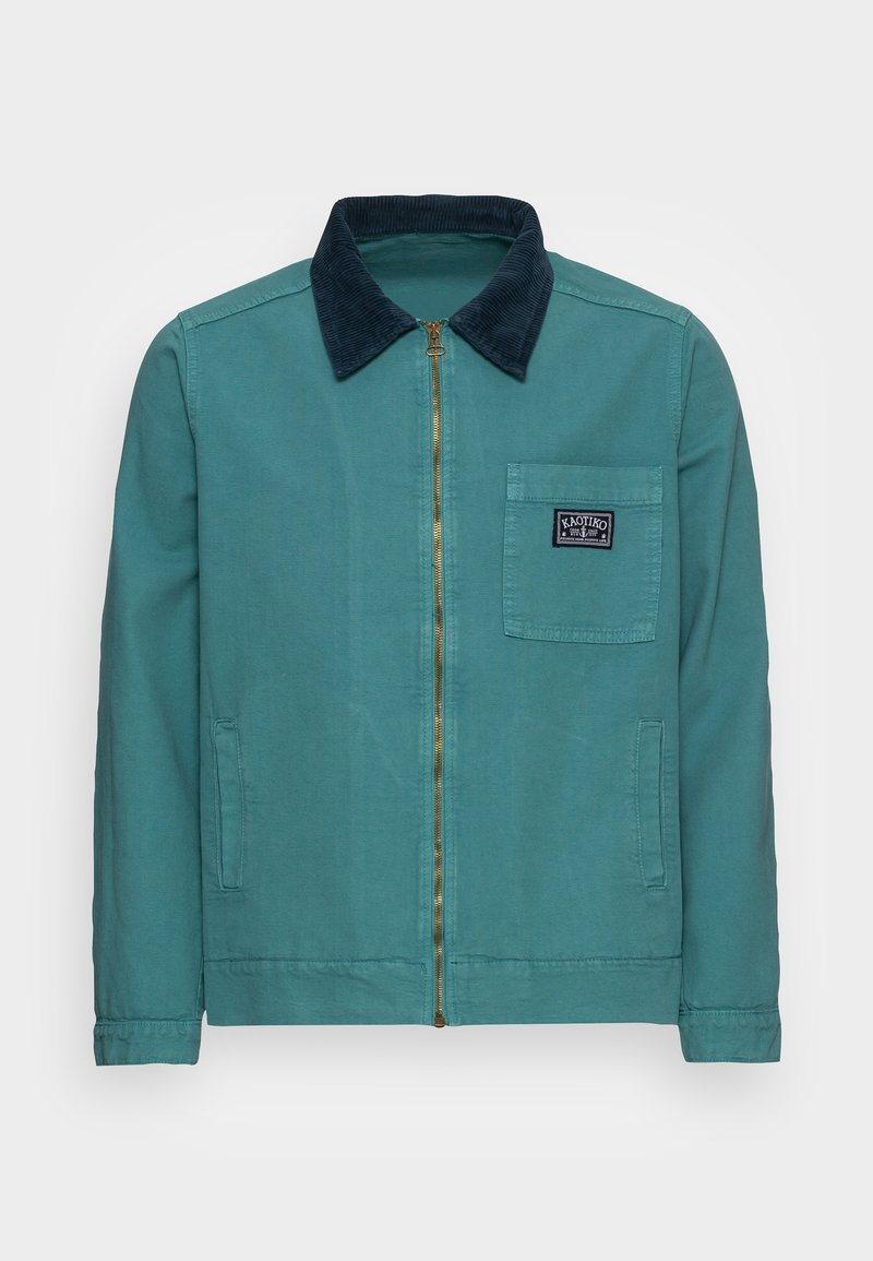 Kaotiko BOSTON UN'ISEX - Jeansjacke - jade/grün - Zalando.de