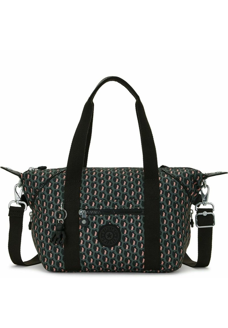 Kipling BASIC PRT ART MINI 39 CM - Handbag - d k pink/black - Zalando