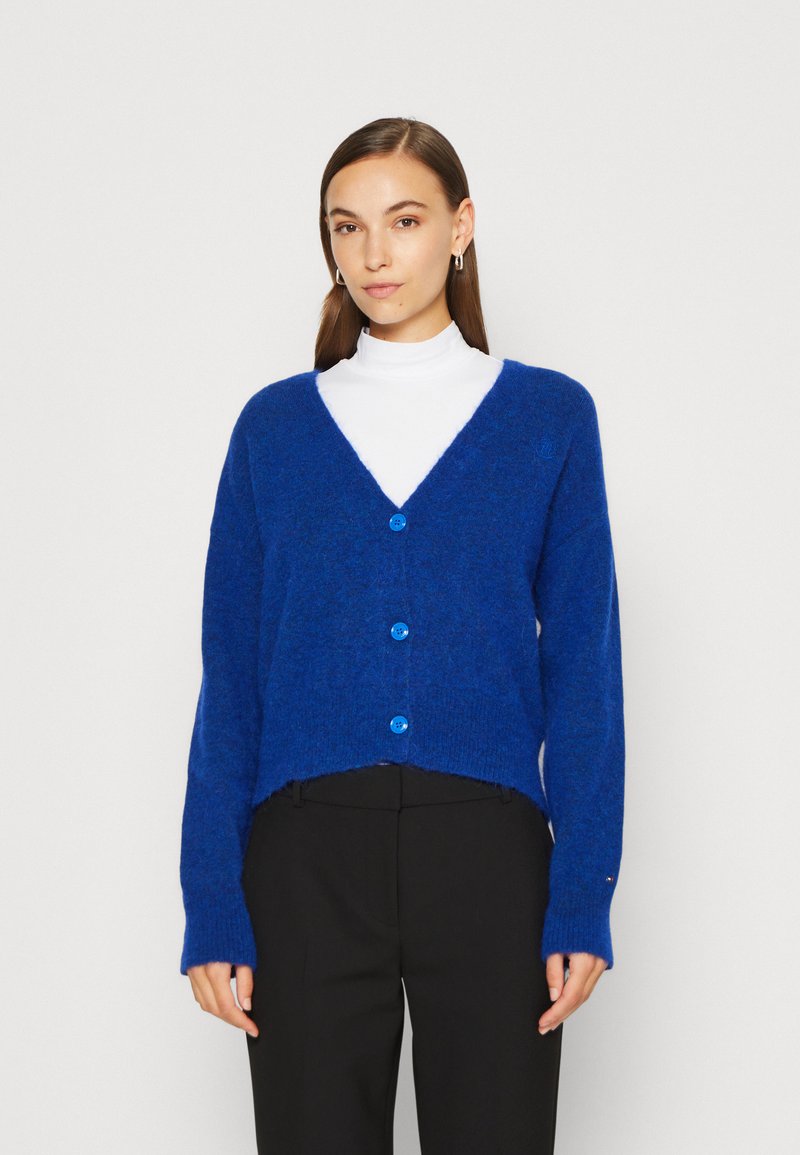 Tommy Hilfiger BRUSHED - Cardigan - ultra blue/blu - Zalando.it