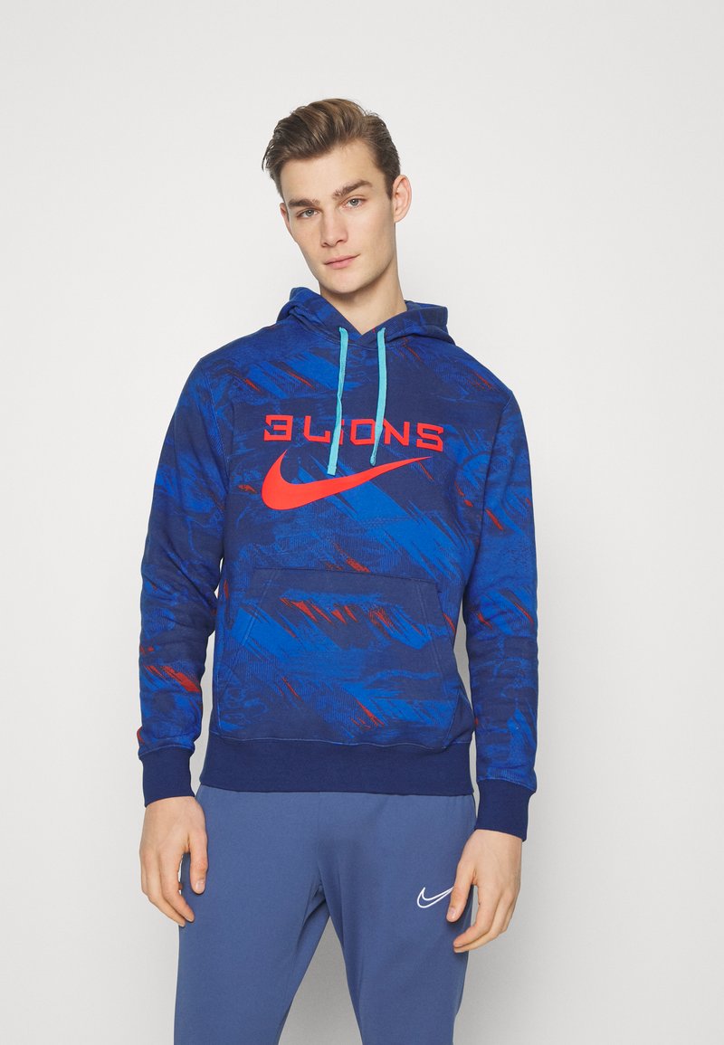 Nike Performance ENGLAND ENT CLUB HOODIE - National team wear - blue ...