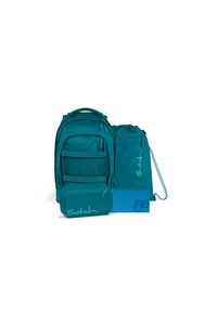 Satch PACK BUNDLE SET - Pencil case - petrol/turquoise - Zalando
