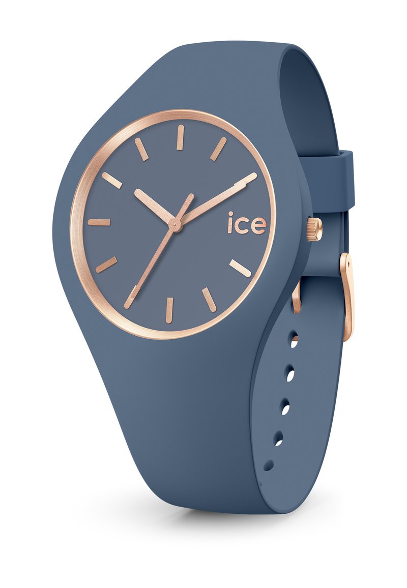 Ice-Watch GLAM BRUSHED - Horloge - blue horizon s/blauw - Zalando.nl