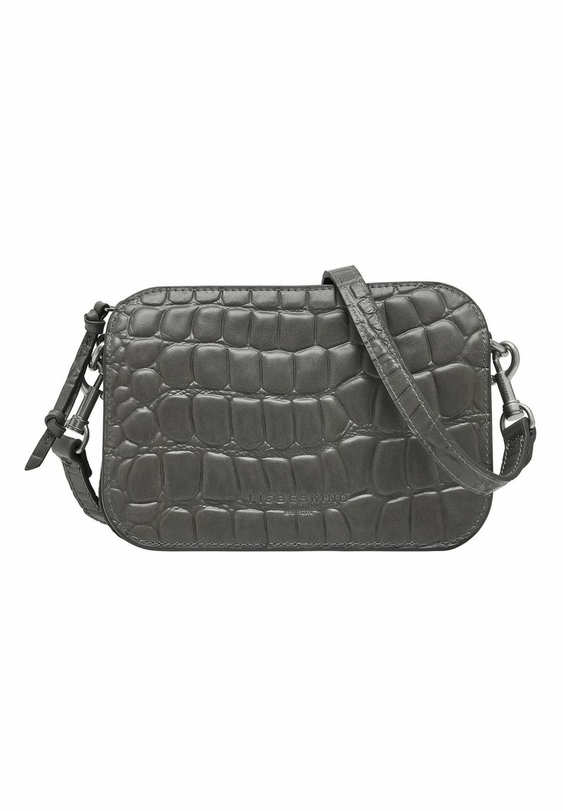 Liebeskind Berlin CROCO LUKA - Sac bandoulière - rock/gris foncé ...