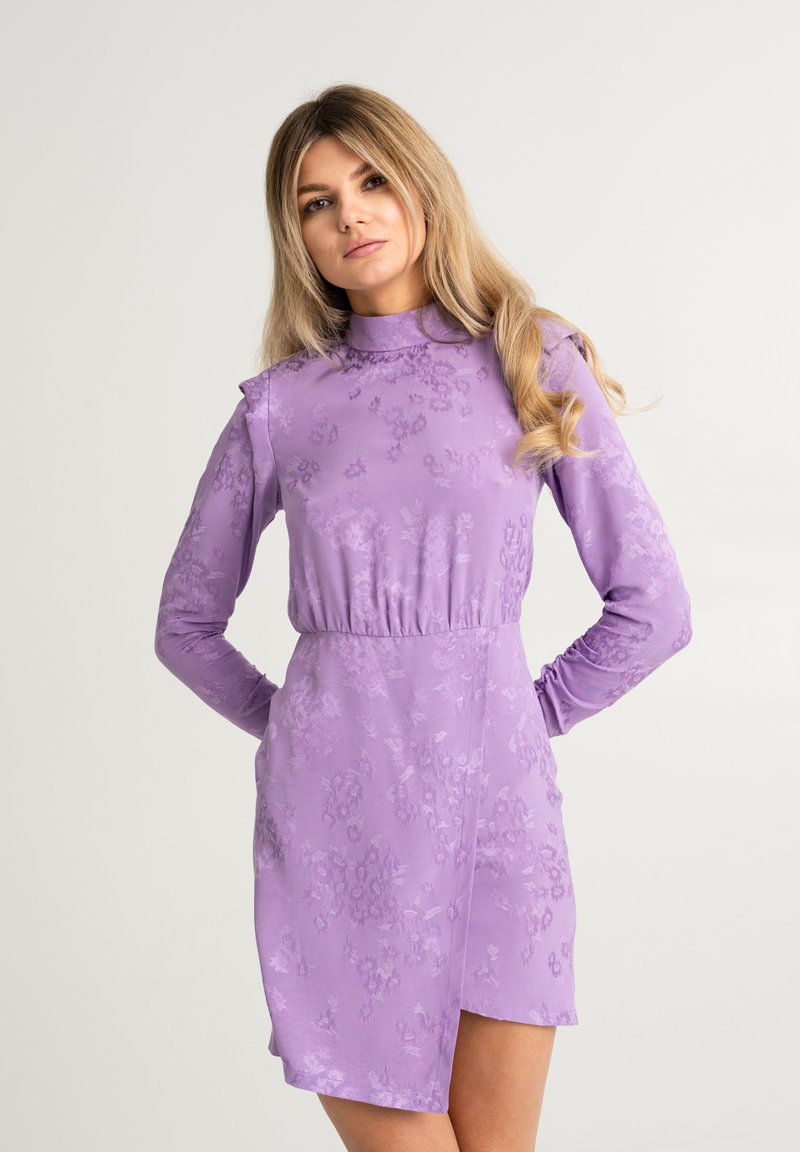 LEIMANN SONIA - Robe fourreau - purple/violet - ZALANDO.FR