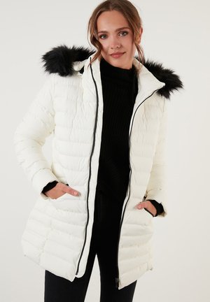LELA REGULAR FIT - Cappotto invernale - ecru/avorio - Zalando.it