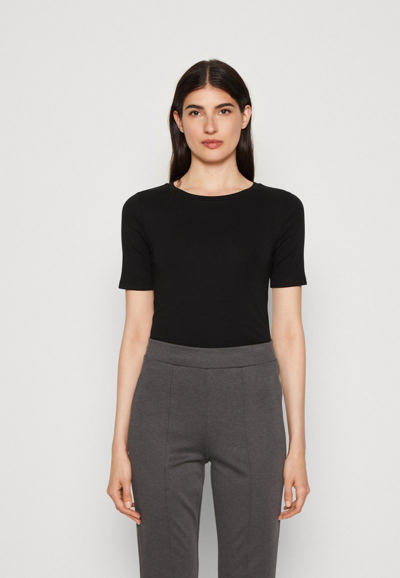 GAP Pamata T-krekls - black/melns - Zalando.lv